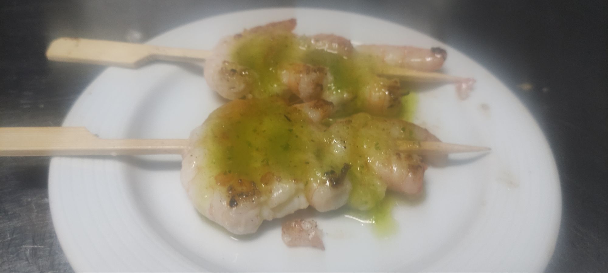 Pincho de gambas – La Choza de migue